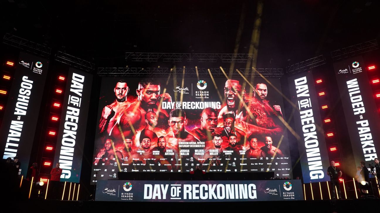 Joshua-Wallin And Wilder-Parker: How To Watch The Boxing Fight On ESPN+ ...