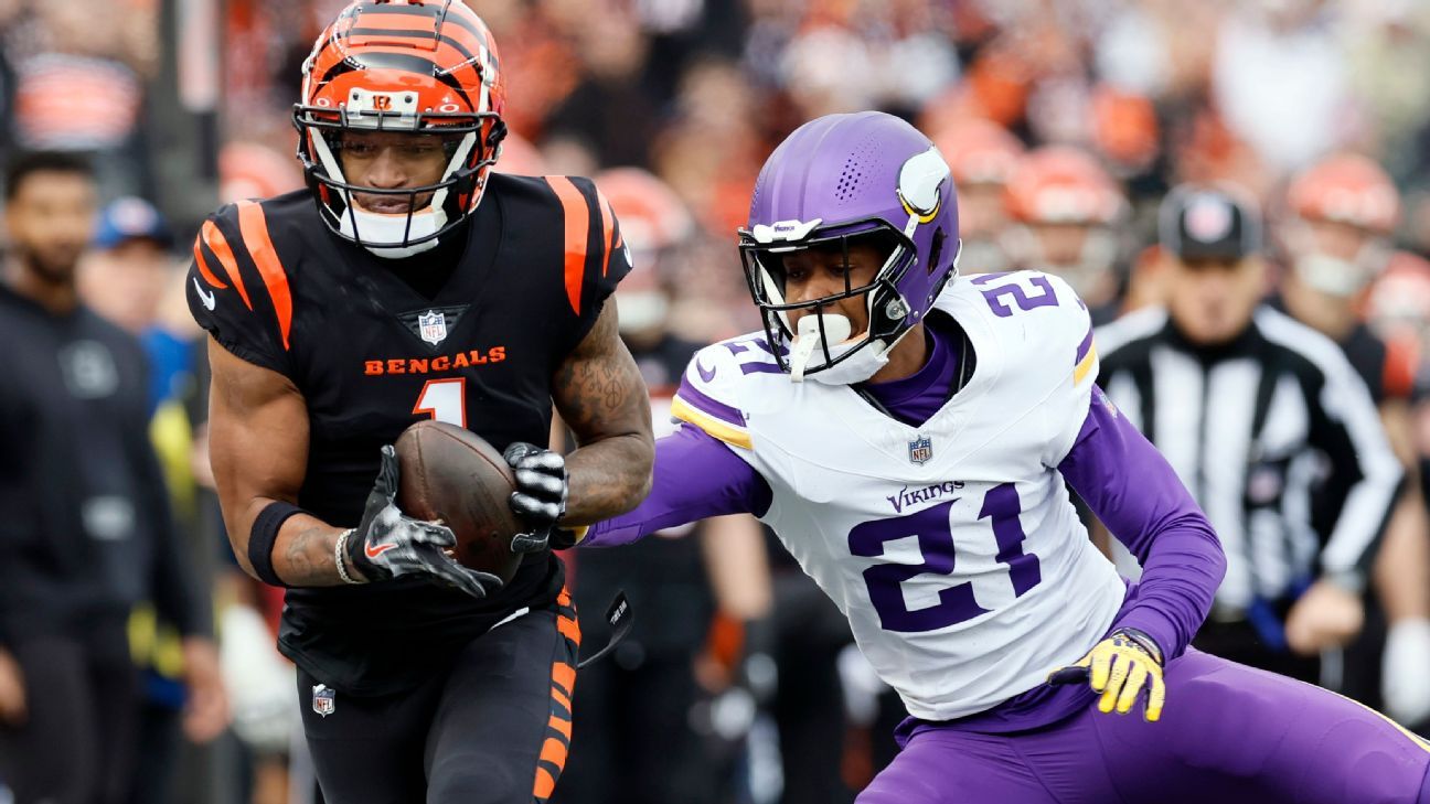 Los Bengals perdieron a Ja'Marr Chase, Rader y Ivey, pero vencieron a ...