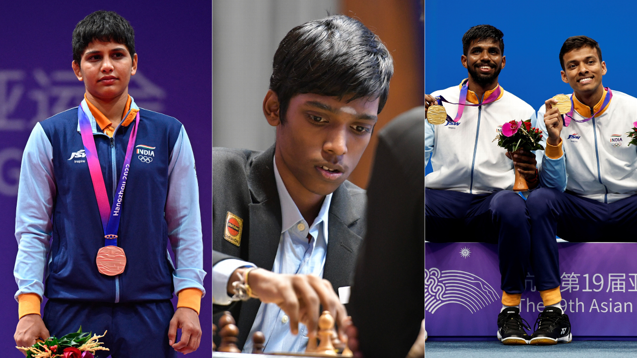 2023 in numbers: 218 Asiad medals, Sat-Chi's first, teenager Pragg ...