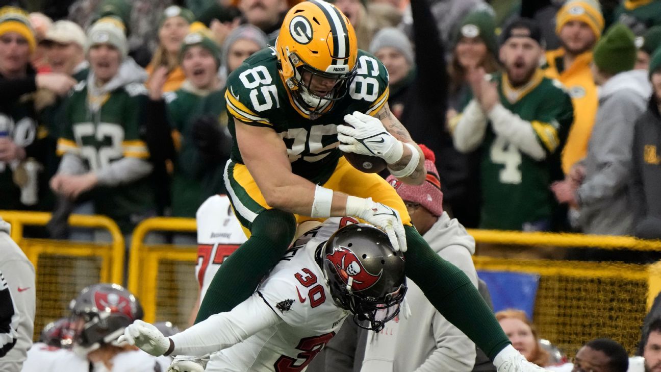Packers rookie Tucker Kraft hurdling his way into bigger role - ESPN