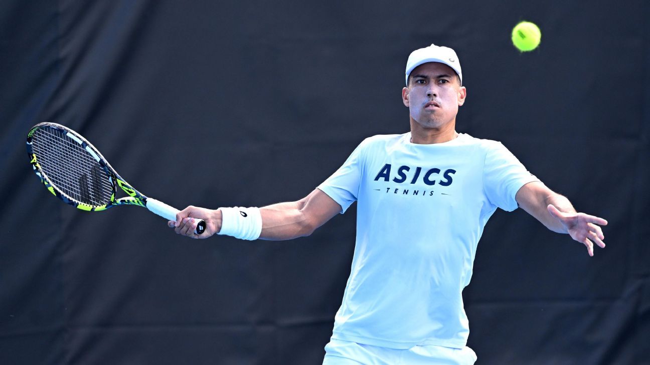 Quién es Jason Kubler, el próximo rival de Rafael Nadal en Brisbane - ESPN