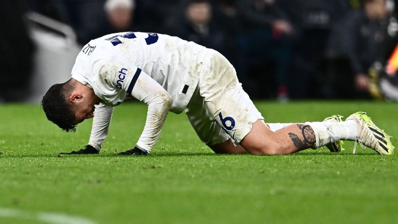 DT de Tottenham confirmó la lesión de Alejo Véliz: ¿Cuándo vuelve? - ESPN