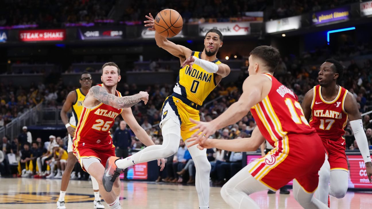 Récord de Pacers: 50 asistencias en triunfo vs Hawks - ESPN