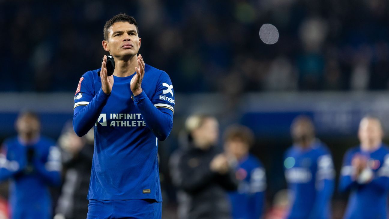 Torcida do Chelsea elege Thiago Silva para time de todos os tempos do ...