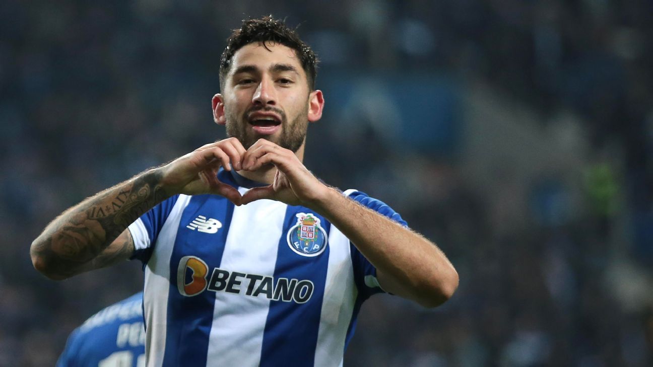 Alan Varela convirtió su primer gol en Porto - ESPN