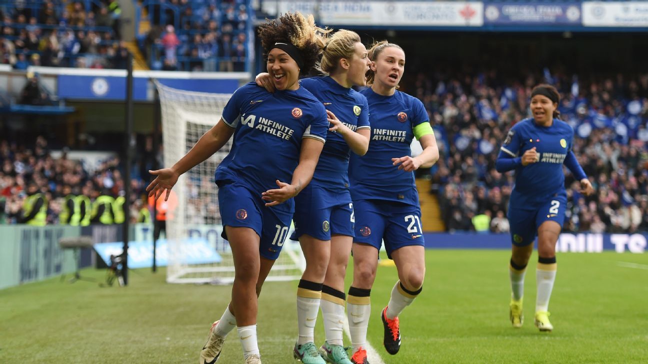 Lauren James hat trick helps Chelsea beat Man United - ESPN