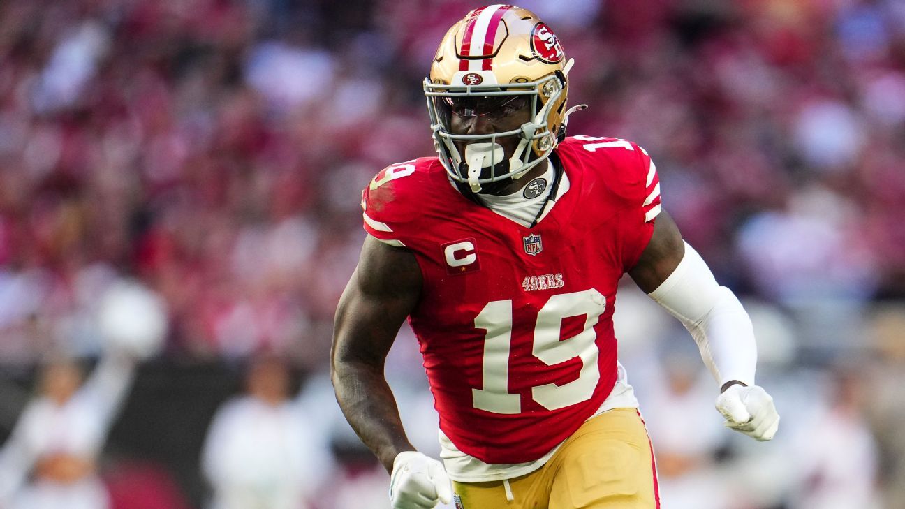 Deebo Samuel no tiene fractura en el hombro, informan 49ers - ESPN