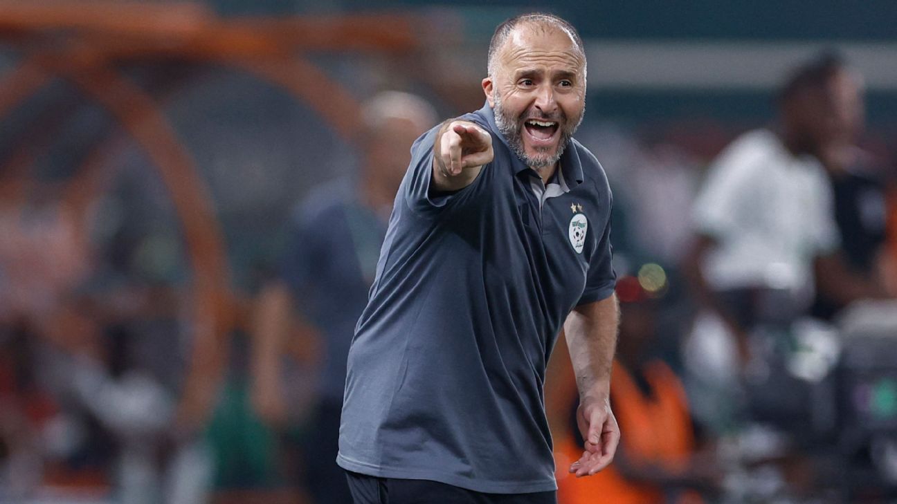 Algeria coach Djamel Belmadi exits after AFCON elimination - ESPN