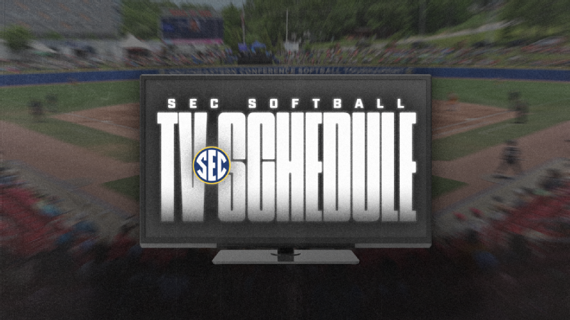 2024 SEC Softball television schedule announced - MarcaHora