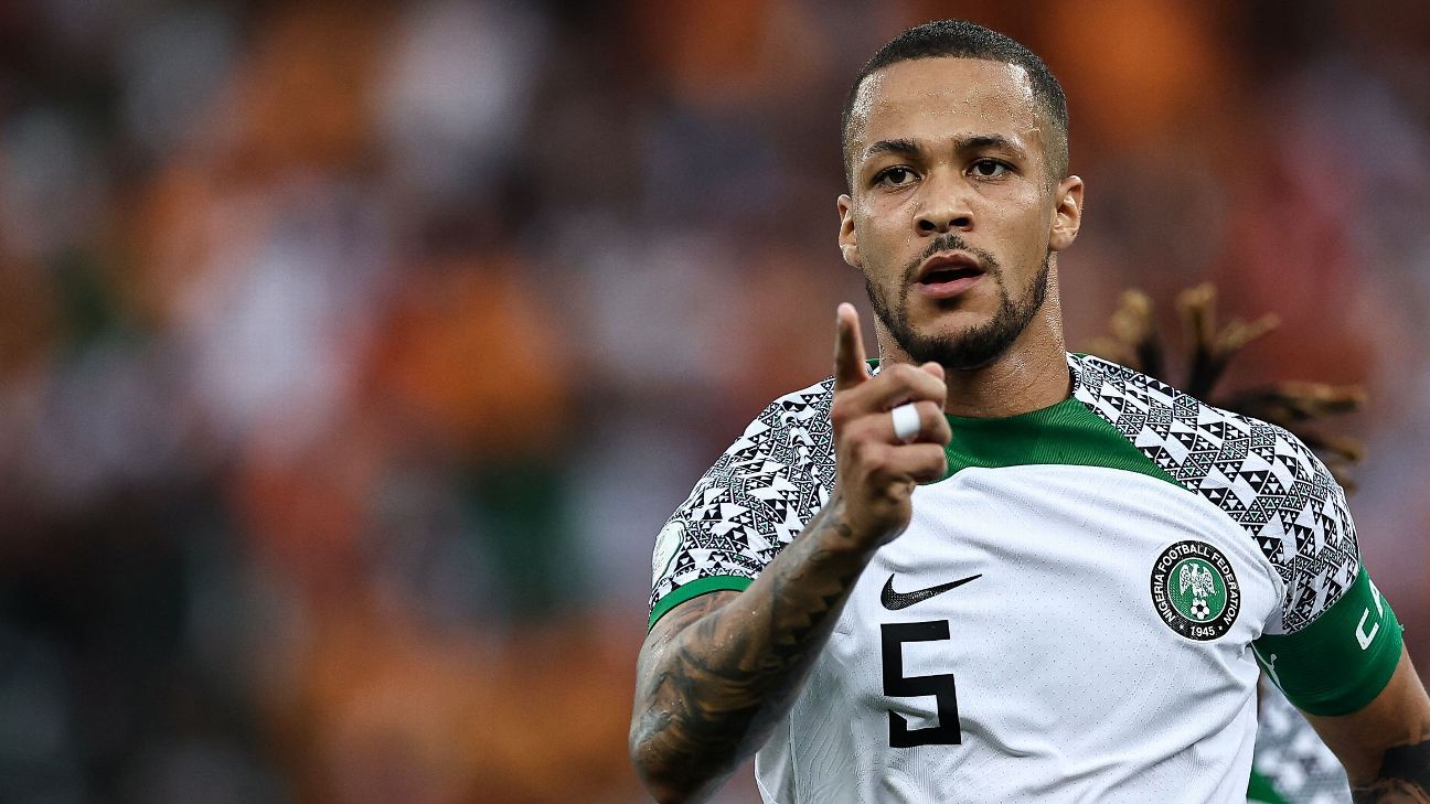 William Troost-Ekong nearly retired, but now leads Nigeria's AFCON ...