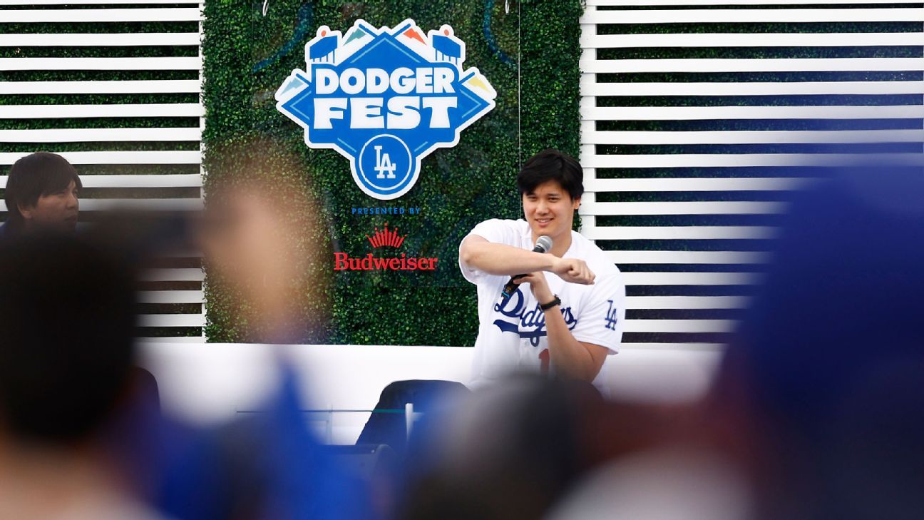 Ohtani, listo para iniciar temporada con Dodgers como tercero en el ...