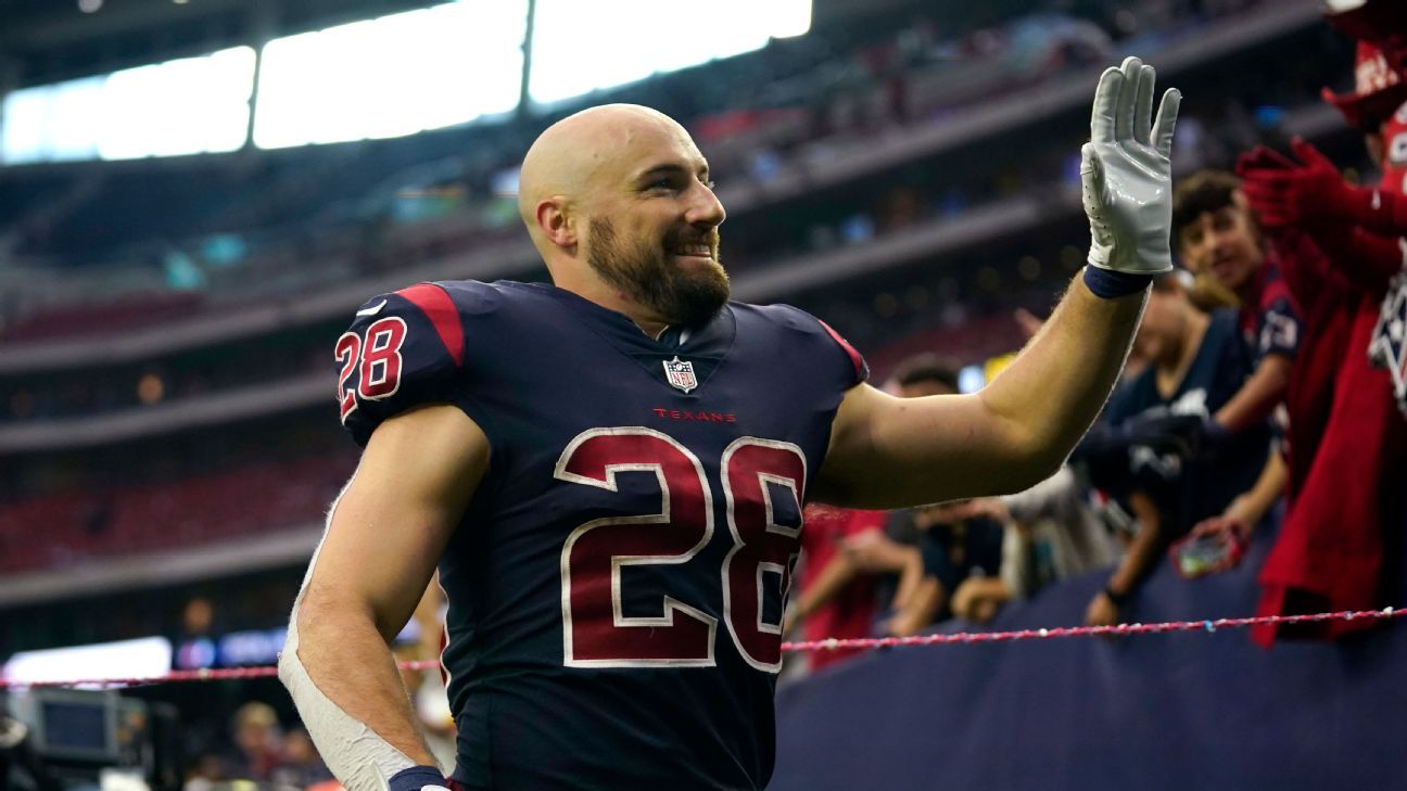 Rex Burkhead anuncia su retiro tras 10 temporadas en la NFL - ESPN