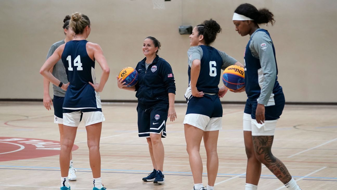 USA Basketball names Rizzotti, Lewandowski as 3x3 team coaches - ESPN