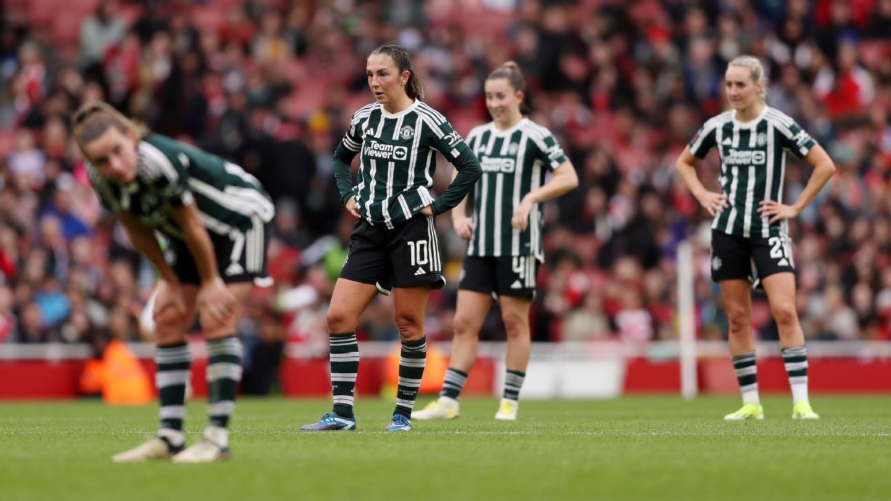 Man United crumble vs. Arsenal; City in control; Barca tired - ESPN