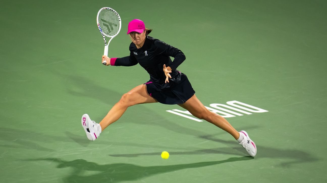 Swiatek y un triunfo más para acrecentar su historial - ESPN