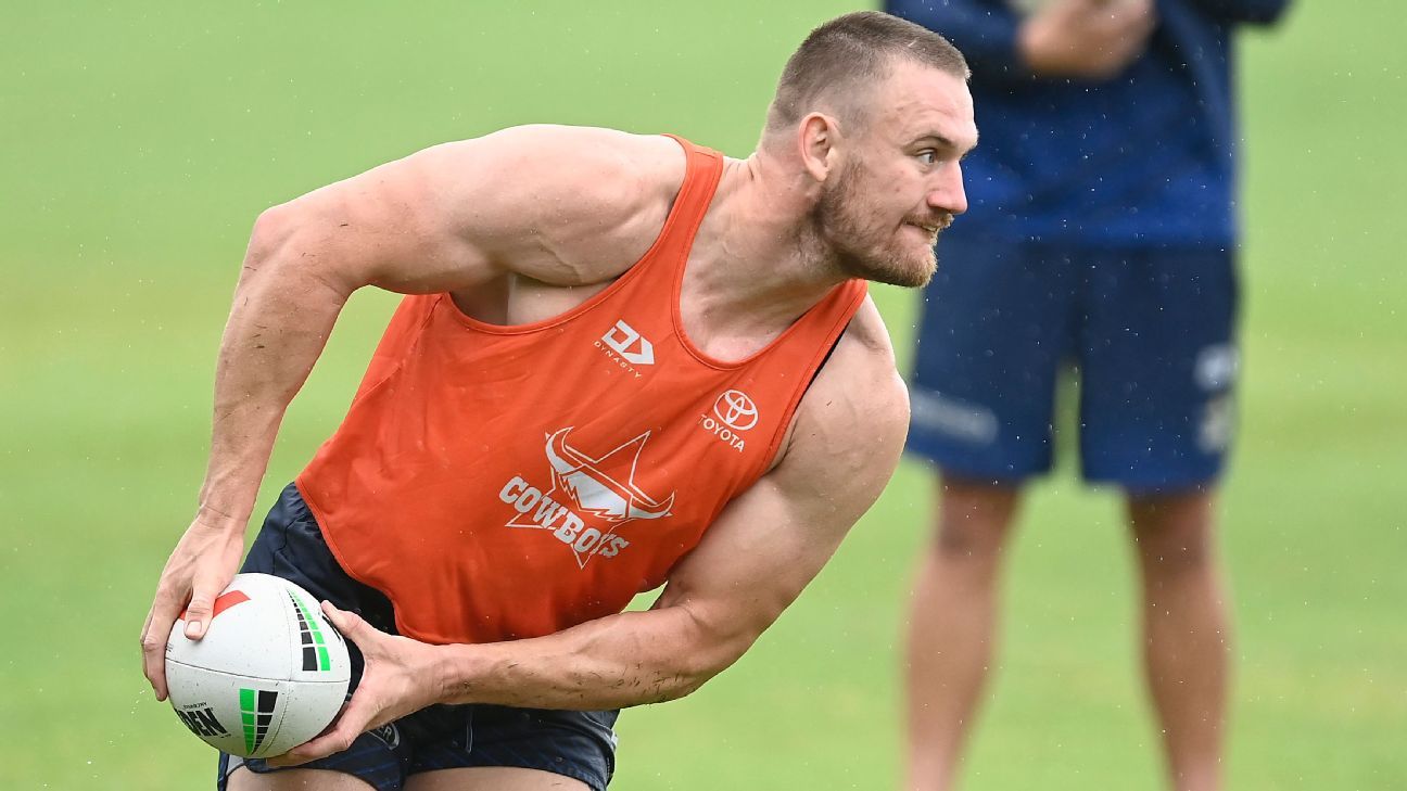 NRL; North Queensland Cowboys forward Coen Hess ruptures ACL, out for ...