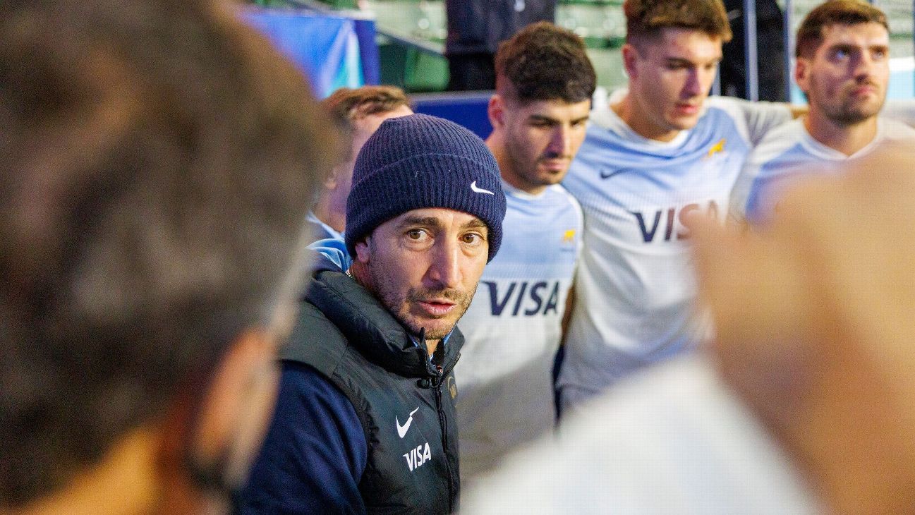 Gómez Cora cumpIió 500 partidos como head coach de Los Pumas 7's - ESPN