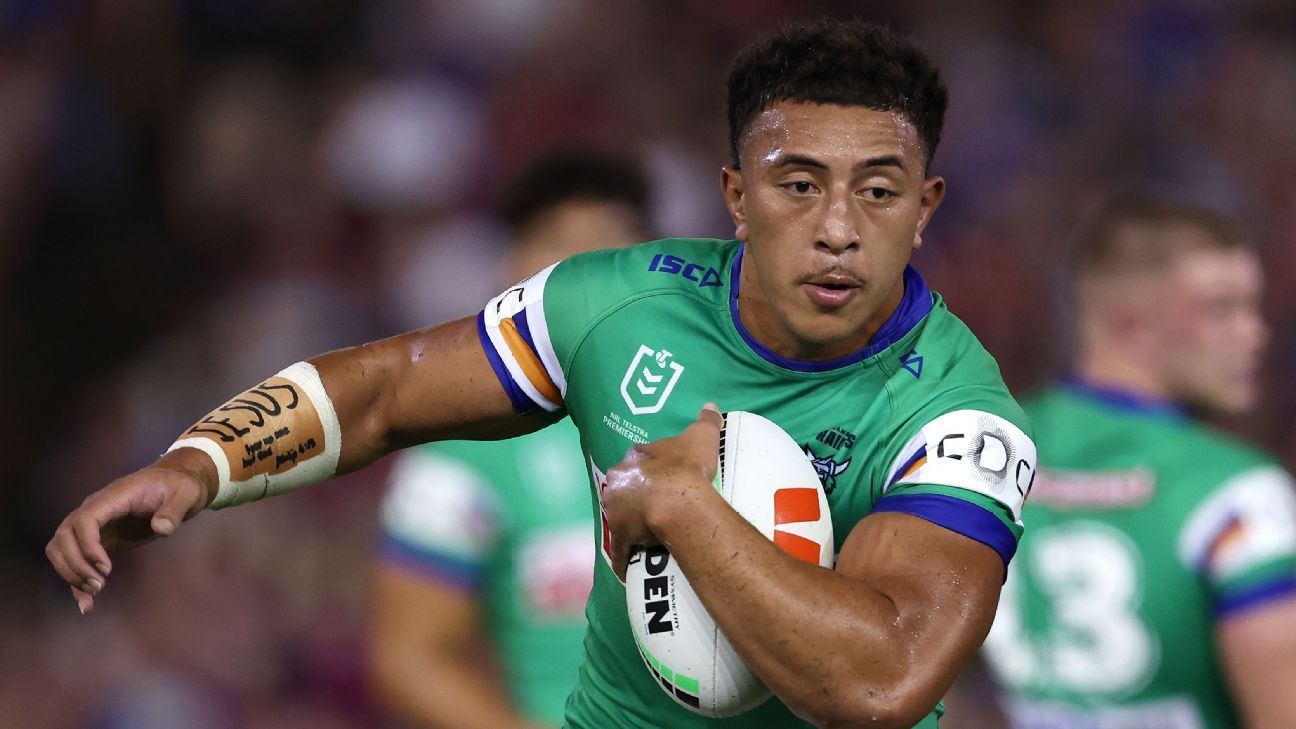 Raiders run rampant over Knights in 28-12 NRL win - ESPN