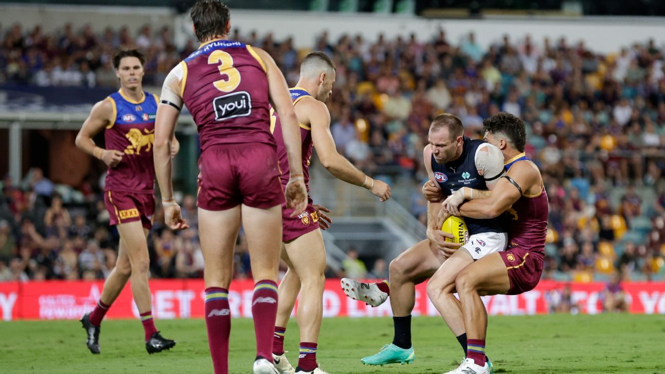 Carlton's Docherty suffers third ruptured ACL - ESPN