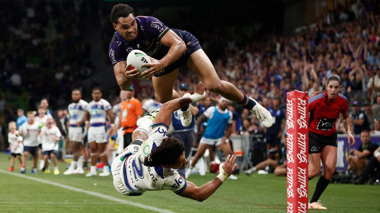 Miracle try from Storm's Coates steals Warriors win - ESPN