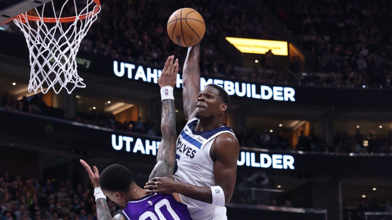 Lowe -- Anthony Edwards is special, time is running out in Phoenix and ...