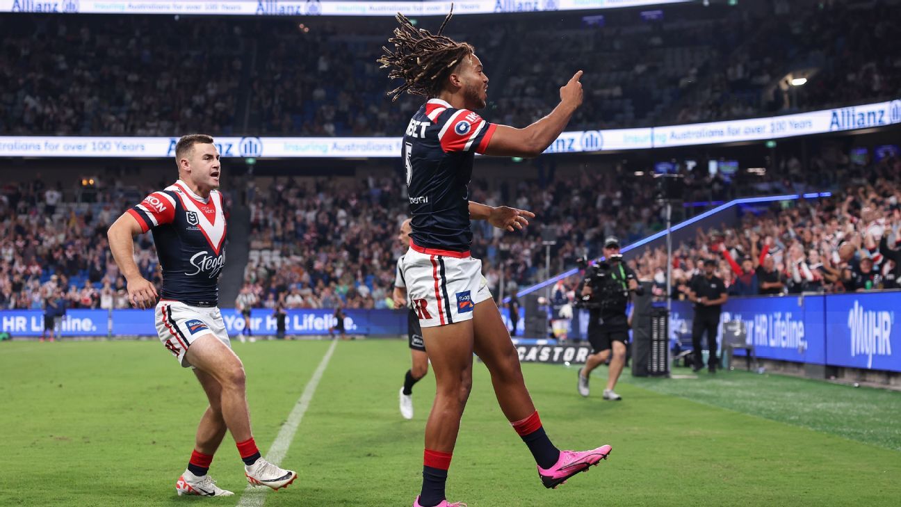 Slick Roosters heap more pressure on woeful Rabbitohs - ESPN