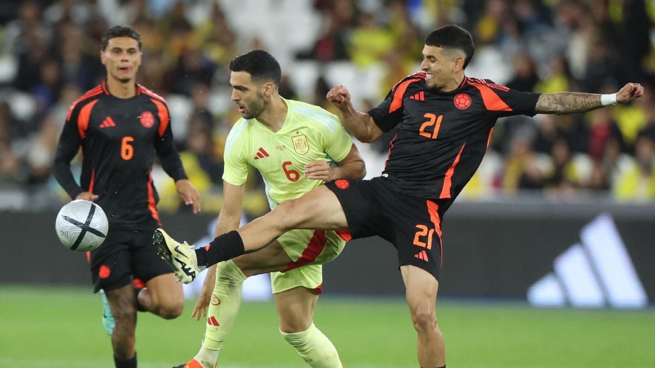 La defensa de Colombia cumplió ante España y fue determinante para ...