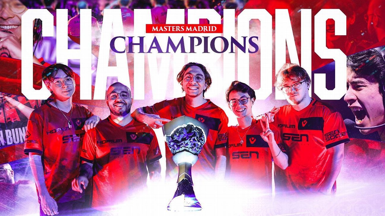 Sentinels venció a Gen.G y se consagró campeón del VALORANT Masters de ...