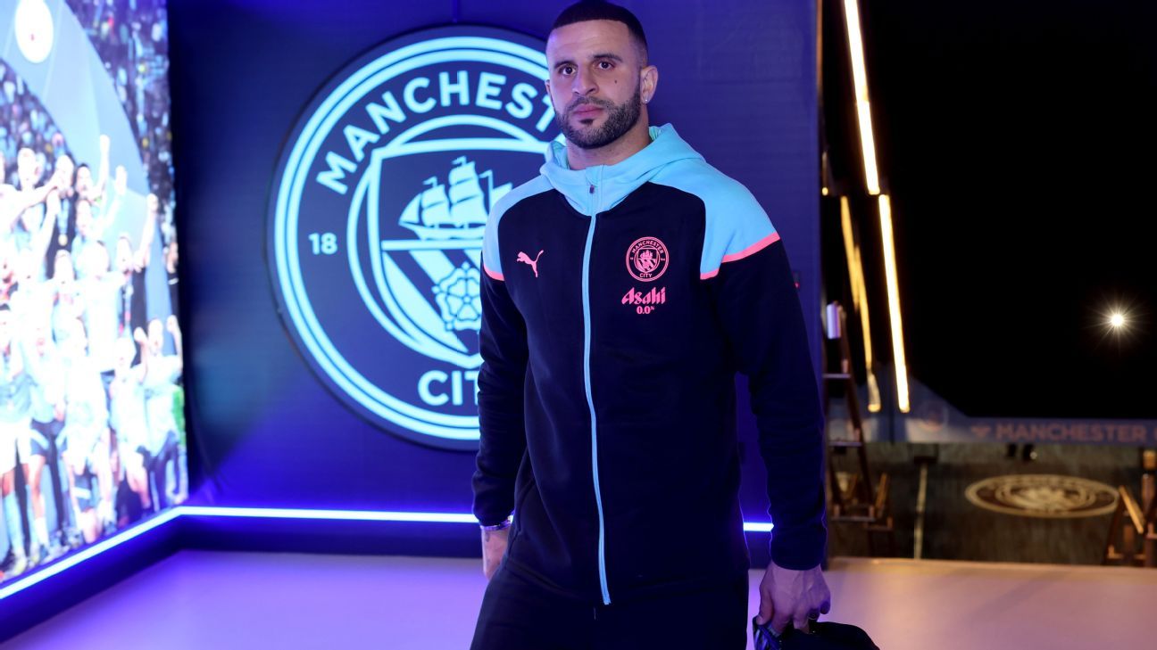 Manchester City: Walker, Aké y Ederson siguen lesionados - ESPN