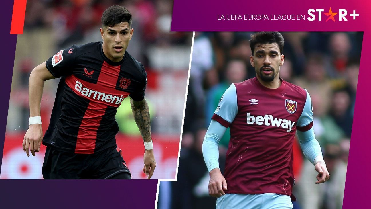 Bayer Leverkusen de Piero Hincapié recibe a West Ham en la ida de los cuartos de final de la ...