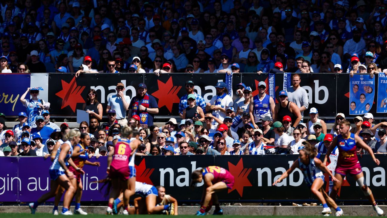 AFLW targeting growth under new footy boss Emma Moore - ESPN