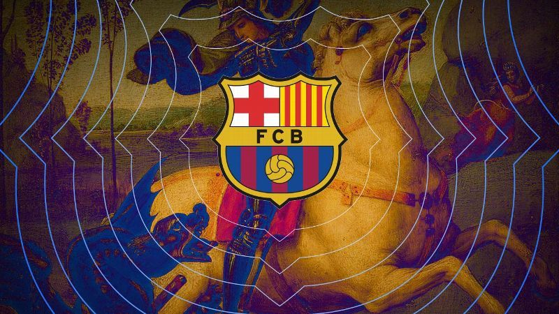 La historia de la heráldica en escudo del FC Barcelona - ESPN
