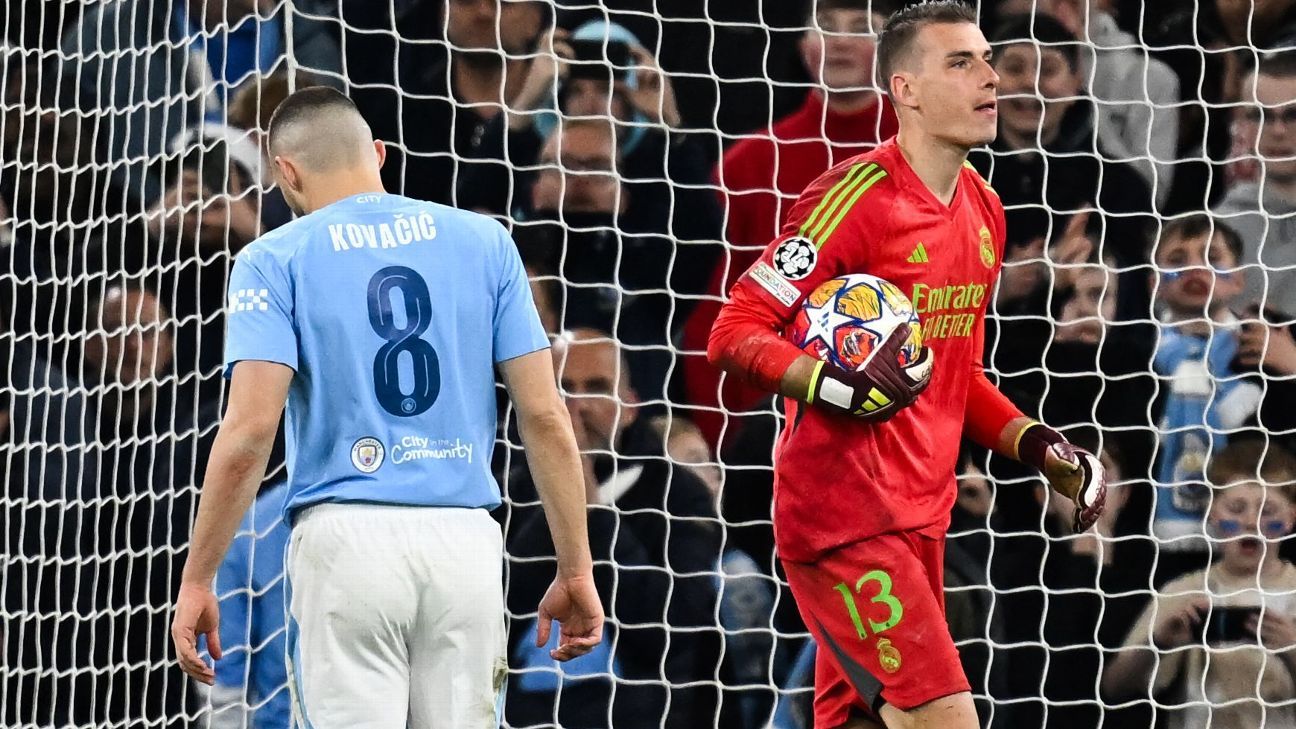 Lunin, el héroe menos pensado que le dio la clasificación al Manchester ...