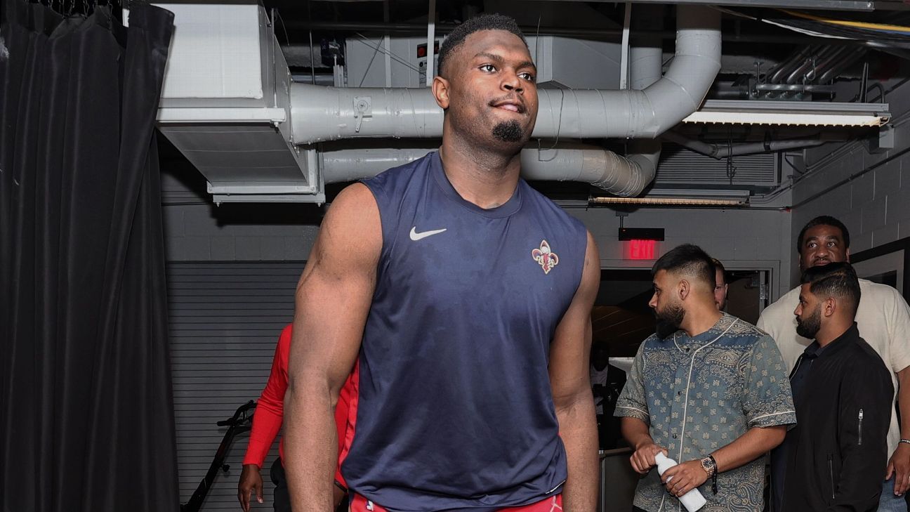 Zion Williamson: Regreso en playoffs es bastante realista - ESPN