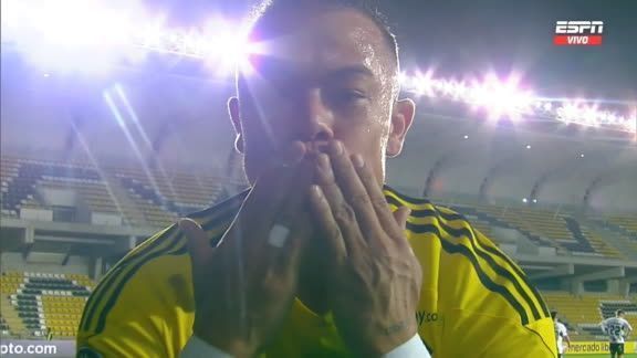 Video: Millonarios empató ¡desde el lateral! ante Palestino con gol de ...