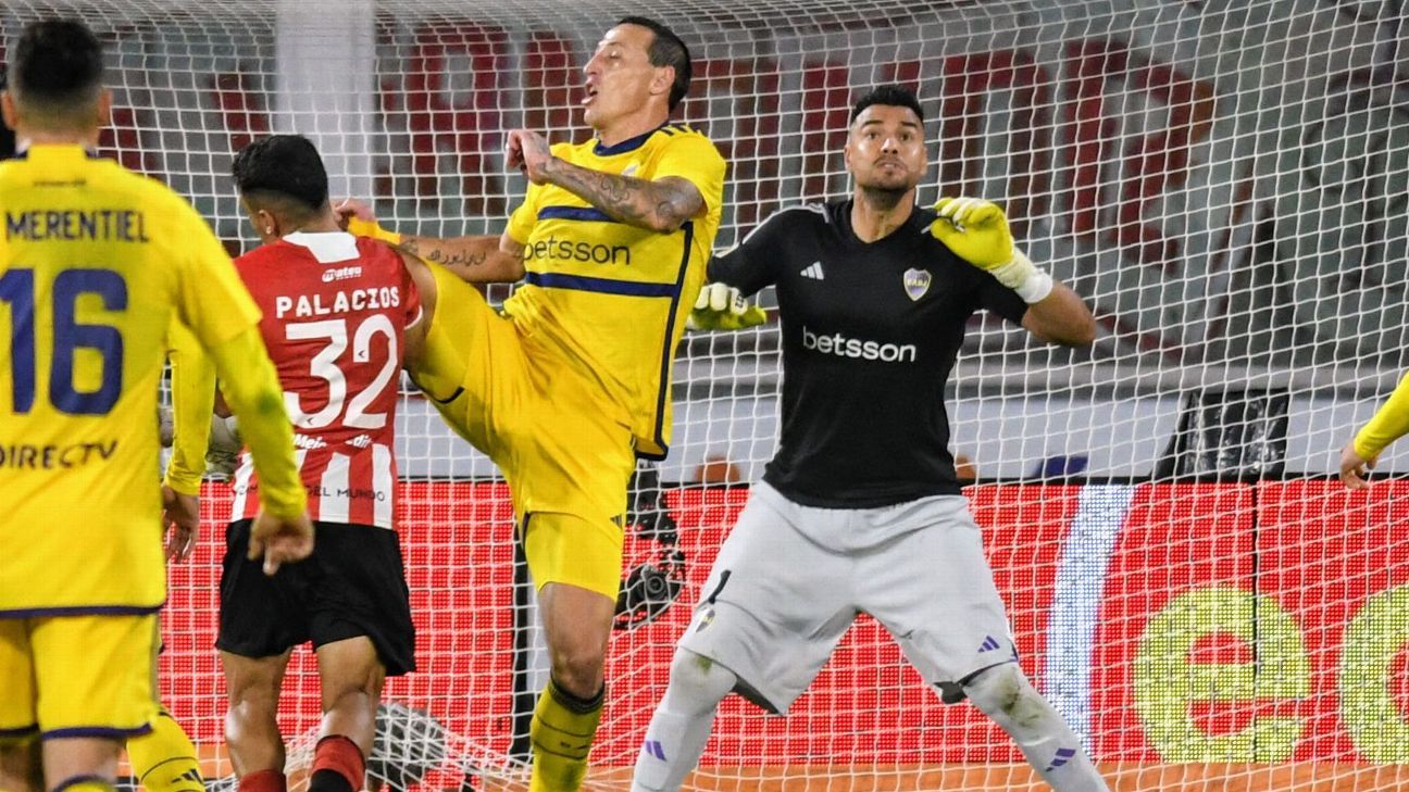 La jugada que cambió el partido: la patada de Lema que dejó a Boca con ...