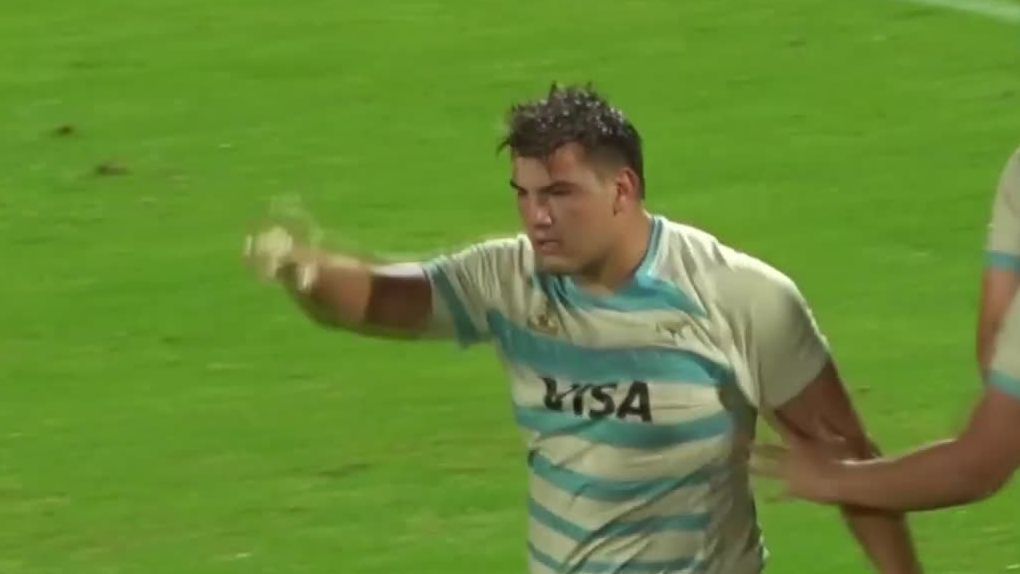 Tomás Rapetti: el autor del primer try en la historia de Los Pumitas en ...