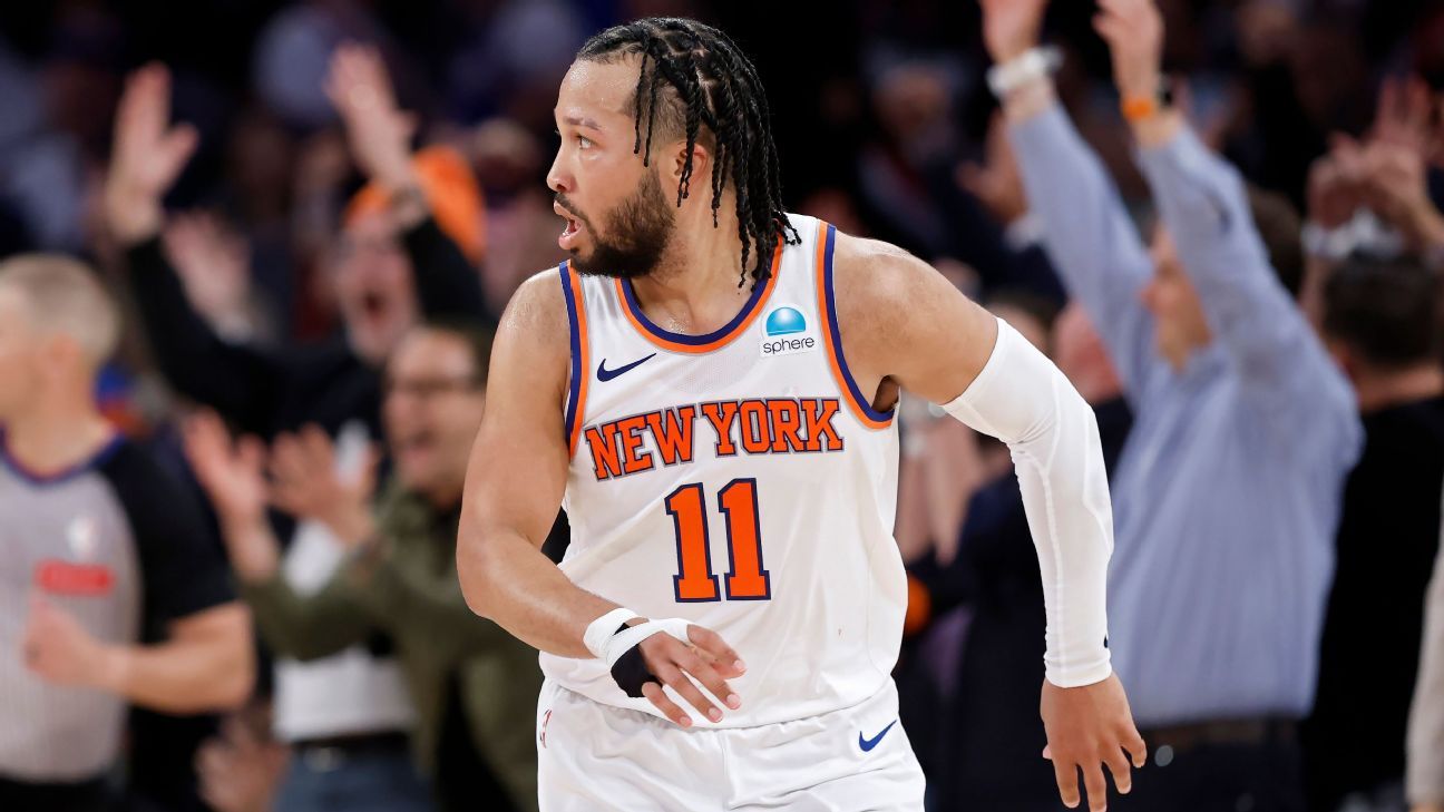 Jalen Brunson liga cuarto juego de 40 puntos y los Knicks ganan - ESPN