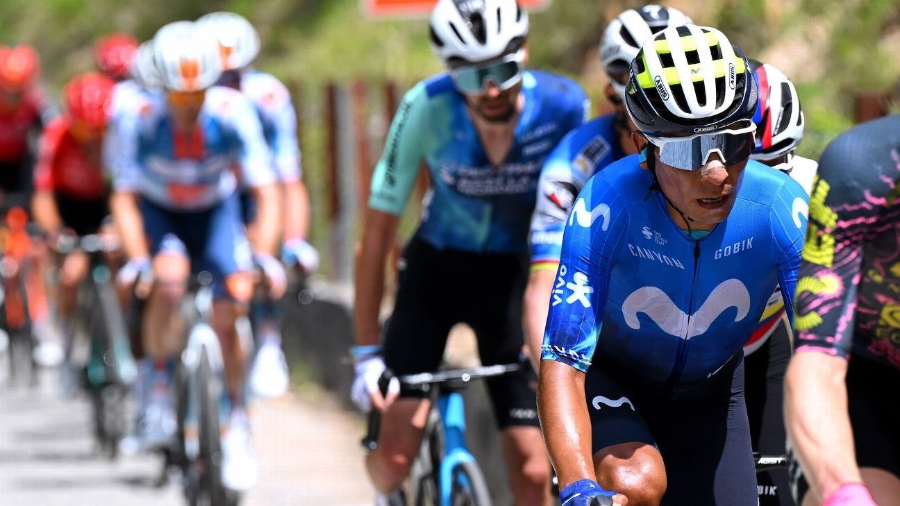 Exhibición de Nairo en la montaña de la etapa 17 del Giro de Italia - ESPN