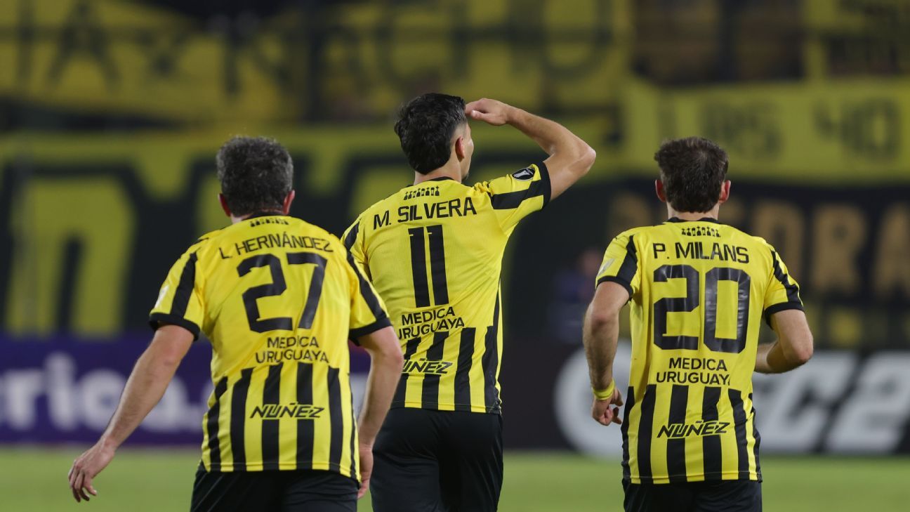 La alegría de Lucas Hernández y Maxi Silvera por el triunfo de Peñarol ...