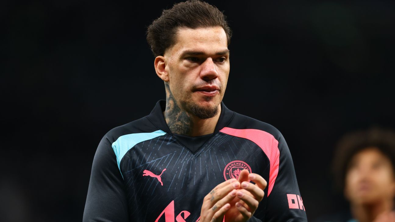 Ederson tem fratura na cavidade ocular e perderá decisões do City na ...