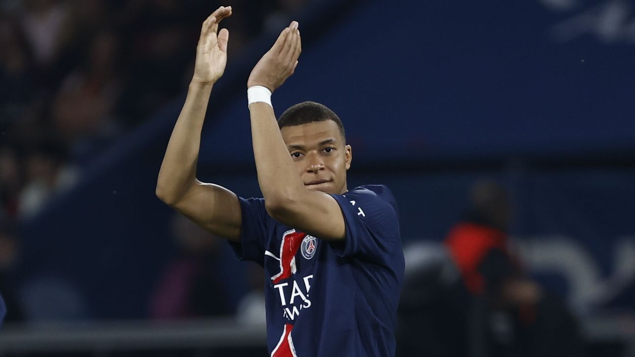 Kylian Mbappé was not called up for Paris Saint-Germain's latest match