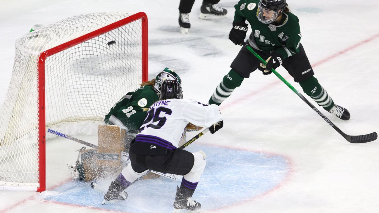 Cava, Heise carry Minnesota to 2-1 lead over Boston in PWHL finals - ESPN