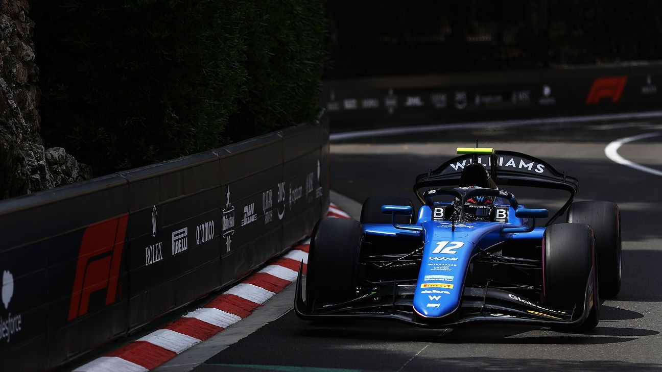 Fórmula 2: Franco Colapinto tuvo una buena clasificación en Mónaco - ESPN