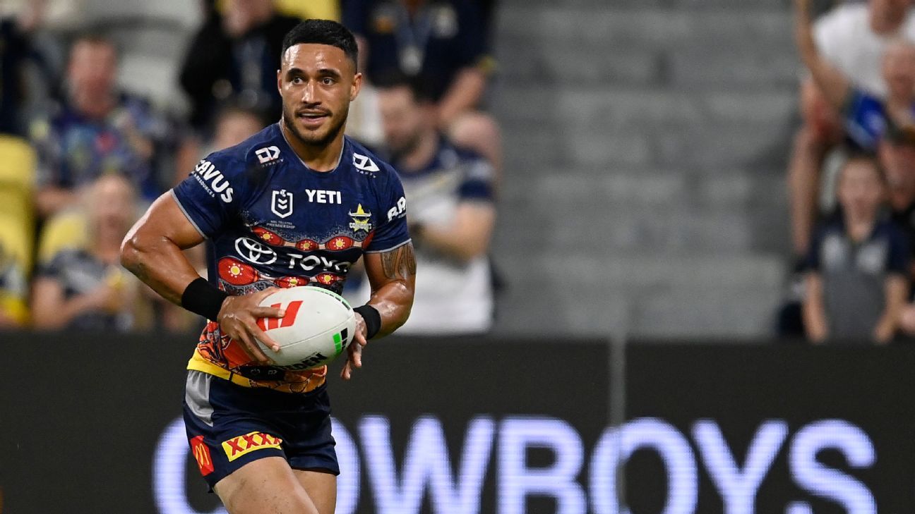 NRL: Valentine Holmes avoids Origin ban for hip-drop tackle - ESPN