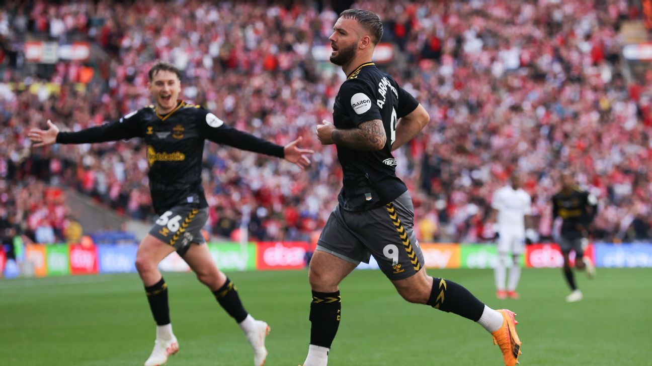Southampton venció a Leeds en la final de los Playoff y logró el tercer ascenso a la Premier ...