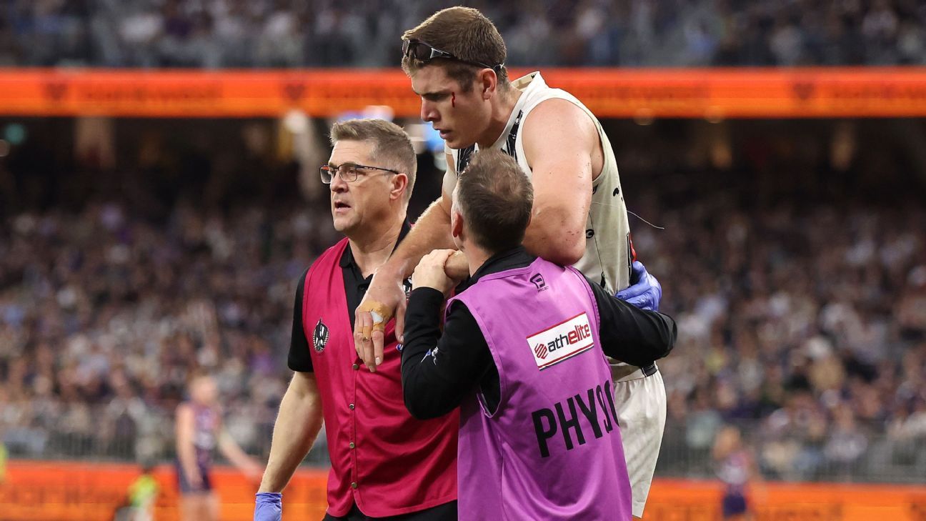 Magpies' injury toll mounts with De Goey still out - ESPN