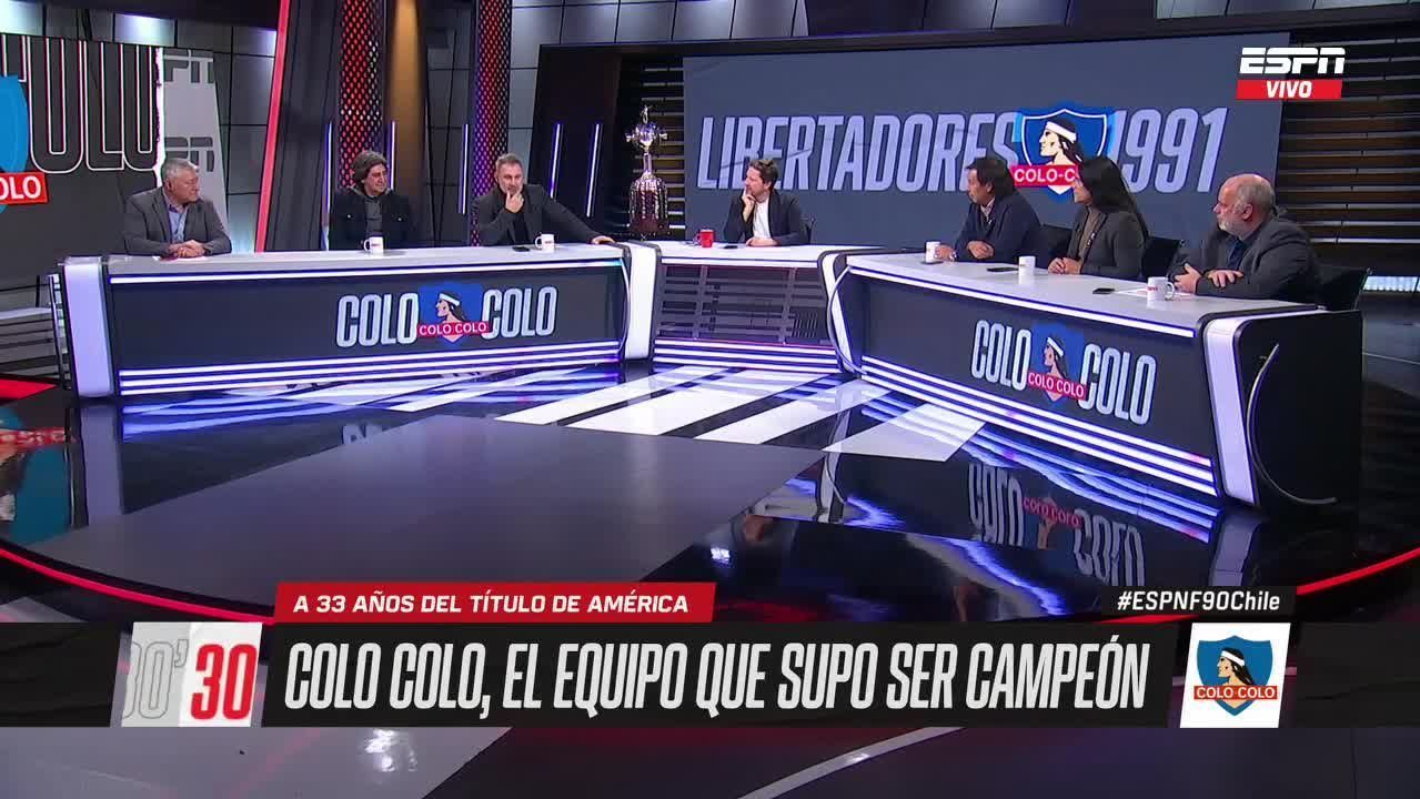 La hazaña del Colo Colo campeón de la Libertadores 91, en palabra de ...