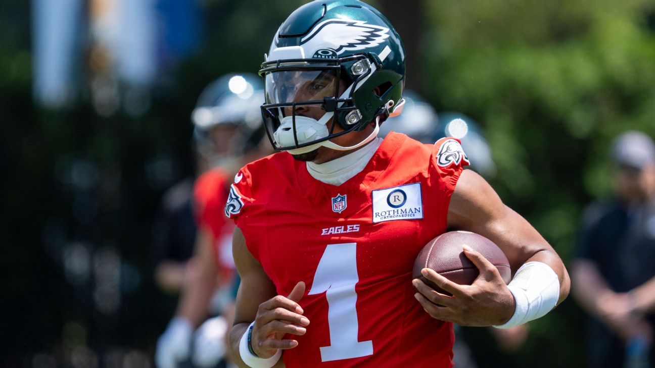 Ofensiva de Eagles será nueva en un "95%", anuncia Jalen Hurts - ESPN