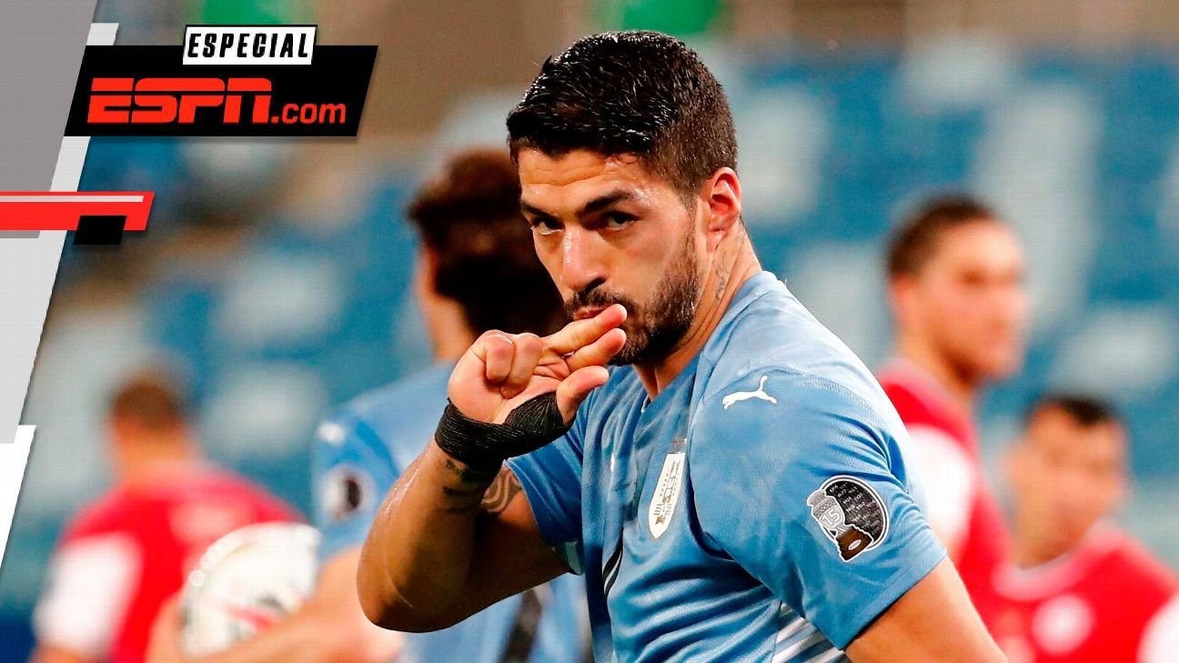 El historial de Luis Suárez en Copas América - ESPN